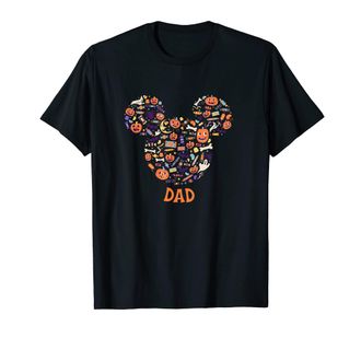 Disney Mickey Mouse Icon Halloween Dad Vater T-Shirt