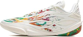 Li-Ning M&auml;nner Leicht Hochelastisch Professionelle Basketball-Spielschuhe Wade 808 5 Ultra V2 Champagnerwei&szlig; EU 44 1/3