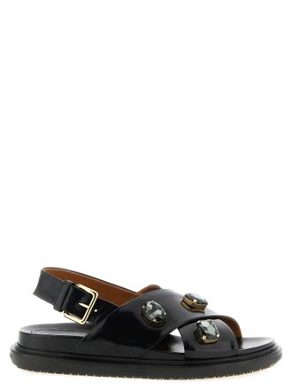 Marni Fussbett Sandals - Black