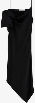 Iro Iro, Femme, Robes, Noir, Taille: 42 FR Thiana Asymmetrical Long Dress