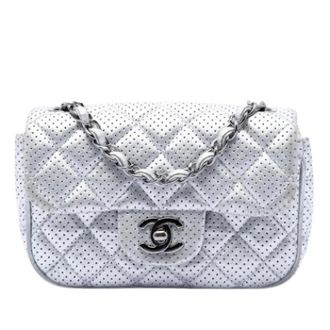 Chanel Pre-owned Vintage Quilted Crossbody Bag - - Pre-owned - Damen - Grau - ONE SIZE