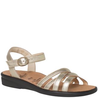 Ganter Damen Sonnica Sandale, Platin, 42.5 EU X-Schmal