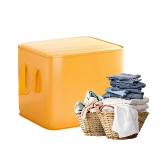 Generico Umzugstaschen, großer Umzugsbehälter mit Reißverschluss, wasserdichte Tasche für Campingausrüstung, für Universität, Reisen, Camping, Steppdecke, Bett