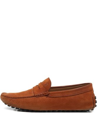 Tod's mocassins en cuir - Marron