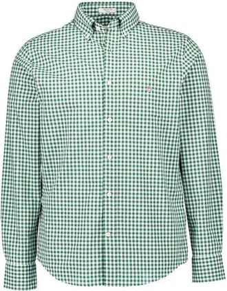 GANT Herren Hemd grün Baumwolle