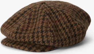 Polo Ralph Lauren Beret &agrave; carreaux en laine m&eacute;lang&eacute;e