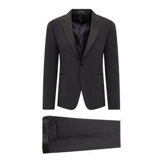 Emporio Armani Einreiher Anzug - - Suits - Herren - Blau - L
