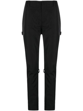 The Power for the People pantalon sarouel à détails de zips - Noir