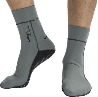 Cressi Ultra Stretch Neoprene Socks 1.5mm - Unisex Erwachsene Doppelt Gefütterte Neopren Tauchschuhe