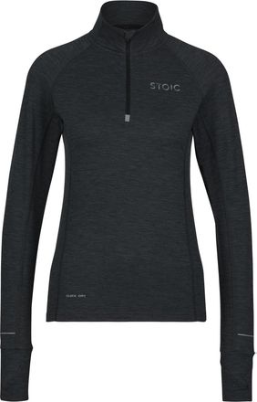 Stoic Damen Womens HelsingborgSt. Performance L/S with Zip Laufshirt Funktionsshirt Langarm