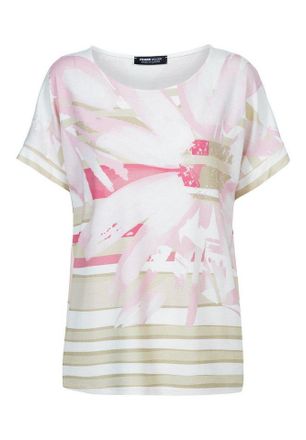 Frank Walder T-Shirt mit Knopfleiste