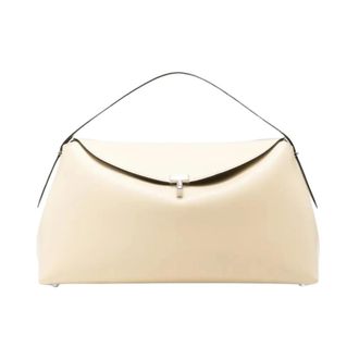 Toteme Sac &agrave; main en cuir &agrave; poign&eacute;e sup&eacute;rieure T-Lock - Femme - Sacs - Beige - Taille: ONE Size