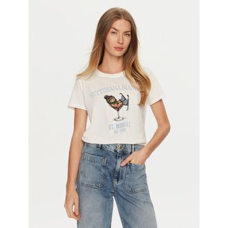 Vicolo T-Shirt RS0056 &Eacute;cru Regular Fit