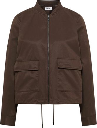 Cecil Kurze Jacke - - Jackets - Damen - Braun - S