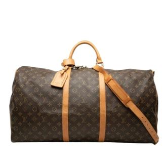 Louis Vuitton Pre-owned Keepall Bandouliere 60 - Femme - Pre-owned - Brun - Taille: ONE Size