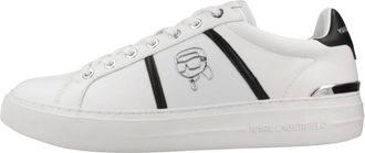 Karl Lagerfeld Homme, Chaussures, Blanc, Taille: 41 EU T/Kap NFT Outline Logo Baskets