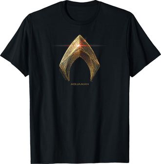 DC Comics Justice League Movie Aquaman Logo T Shirt T-Shirt