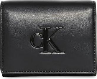 Calvin Klein Bold CK Medium Bifold Lv04F1047G, Portefeuilles Femme, Black (Black), Taille Unique