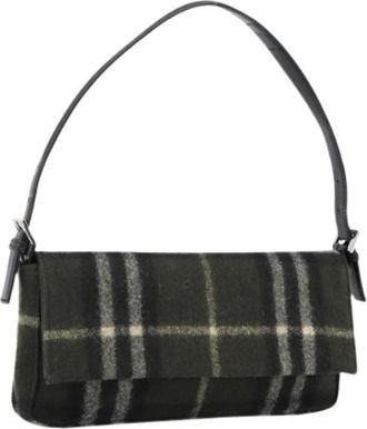 Burberry Sac bandouli&egrave;re vintage doccasion - Femme - Pre-owned - Vert - Taille: ONE Size
