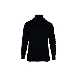 C.P. Company Fein gestrickter Half-Zip Pullover - - Knitwear - Herren - Blau - M