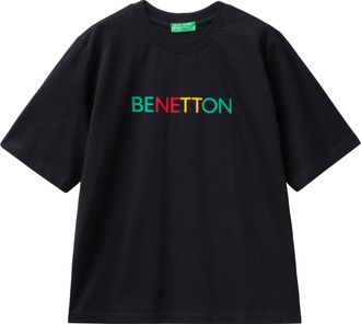 Benetton Damen 3bl0d1064 T-Shirt, Mehrfarbig 902, Small