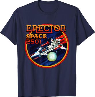 Meccano Erector Raumschiff Space 2501 Retro T-Shirt