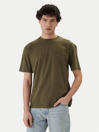 Guess T-Shirt F6GI11 K8HM4 Khakifarben Regular Fit