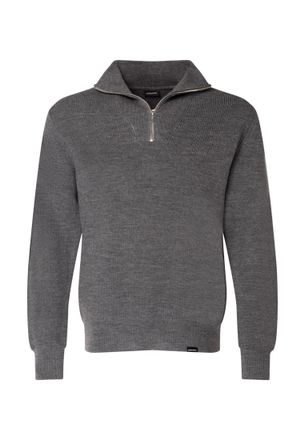 Seidensticker Herren Pullover - Pullover mit geradem Schnitt und Reissverschluss - Bügelleicht - Umlegekragen - Langarm - 100% Baumwolle