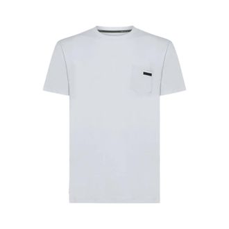 Roberto Ricci Design Pocket T-Shirt Revo Bianca - - Tops - Herren - Wei&szlig; - 3XL