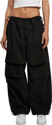 Urban Classics Damen Hose Ladies Cotton Parachute Pants Black 5XL