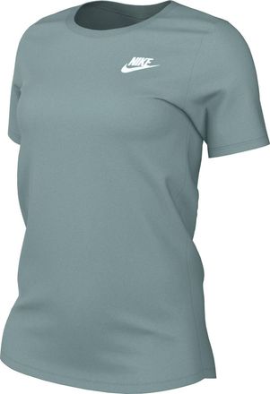 Nike Nike Damen Club Ss T-Shirt, Cannon/White, XL