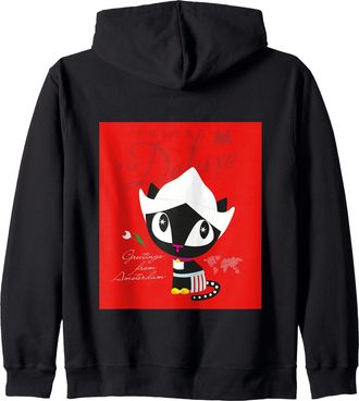 Pussy Deluxe Amsterdam Tulips Cat Kapuzenjacke