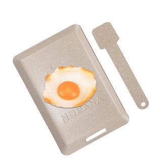 Generico Grillplatte mit Antihaftbeschichtung, zum Kochen im Freien, Grillen, Camping, Fleisch, Fisch, Gem&uuml;se und Backen