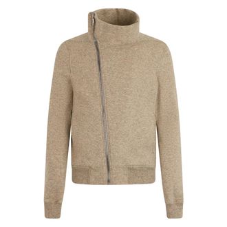 Rick Owens Asymmetrisch geschnittene Jacke - - Sweatshirts & Hoodies - Herren - Beige - S