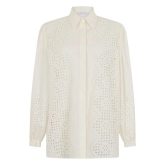 Alberta Ferretti Blusen & Shirts - - Blouses & Shirts - Damen - Wei&szlig; - S