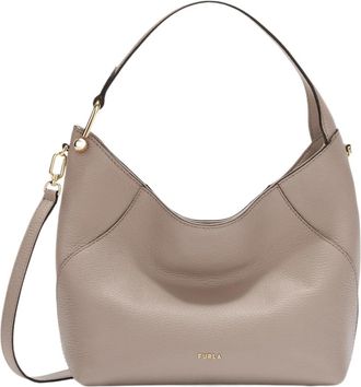 Furla Hobo Bags - Furla Lara S Hobo - Gr. unisize - in Beige - f&uuml;r Damen