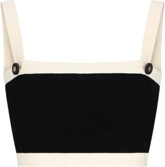 Dior Femme, Tops, Noir, Taille: 40 FR Riviera Bandeau Top