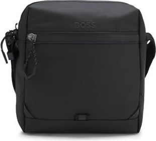 BOSS Stenson_ns 10252396 01 Sac bandouli&egrave;re zipp&eacute; pour homme, Noir