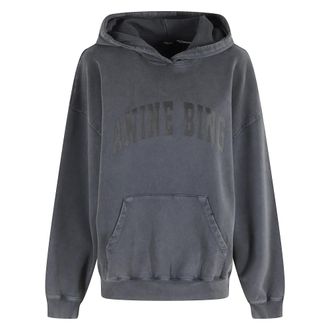 Anine Bing Damen, Sweatshirts & Hoodies, Schwarzk, XSGr&ouml;&szlig;e