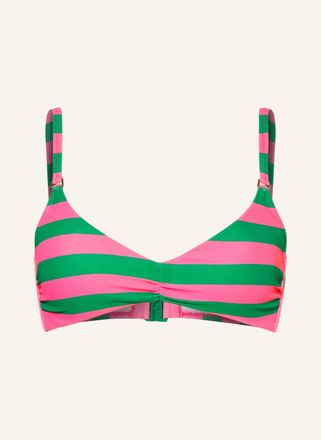 Watercult Watercult Bralette-Bikini-Top Stripe Energy rosa