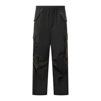 A Paper Kid Homme, Pantalons, Noir, Taille: M Cargo-Pocket Pantalons
