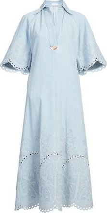 Zimmermann Robe denim en coton