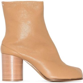 Maison Margiela Stiefel - Boots Leather Brown - Gr. 40 (EU) - in Braun - f&uuml;r Damen