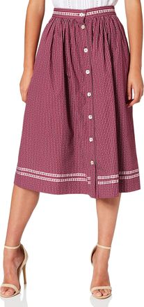 Berwin & Wolff TRACHT FOLKLORE LANDHAUS Damen 415915 Rock, dunkelrot, 32