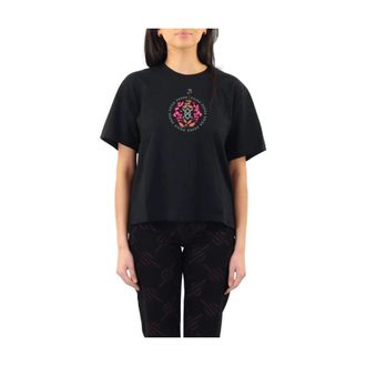 Daily Paper Clothing Piuza Kurzarm T-Shirt - - Tops - Damen - Schwarzk - M