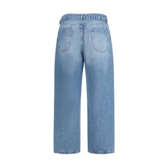 Jacquemus Mens Blue Polyester Jeans Denim Clothing