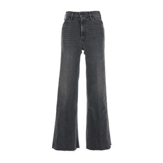 Mother Graue Wide Leg Jeans f&uuml;r Frauen - - Jeans - Damen - Grau - W29