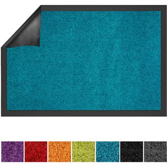 Floordirekt Schmutzfangmatte Use&Wash Türkis 27 200 x 200 cm