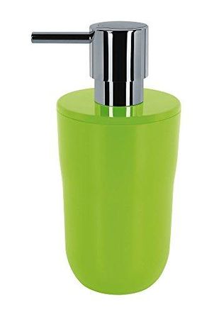 Spirella Seifenspender Flüssigseifen-Spender, Fassungsvermögen 7,5 x 7,5 x 16,5 cm - 300ml - Grün