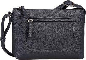Tom Tailor brand.value Elis, Sac à bandoulière Femme, Bleu foncé, 22,5x6x16